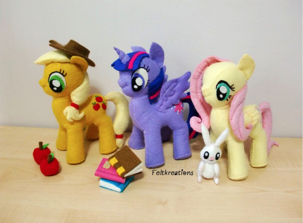 Felt Rarity Pony Patterns and Tutorials PDF Sewing Patterns