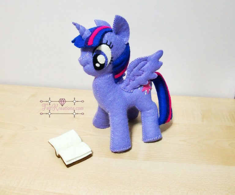 Felt Twilight Sparkle Patterns and Tutorials PDF Sewing Patterns